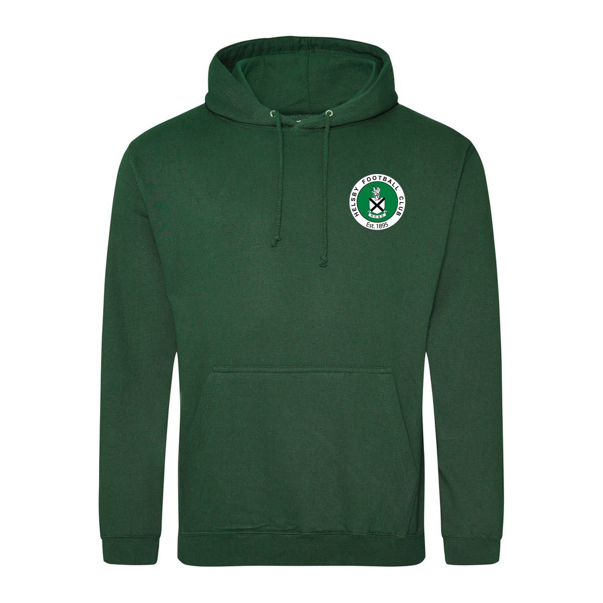 HFC Junior Just Hoods College Hoodie Bottle Green - My Team Shop