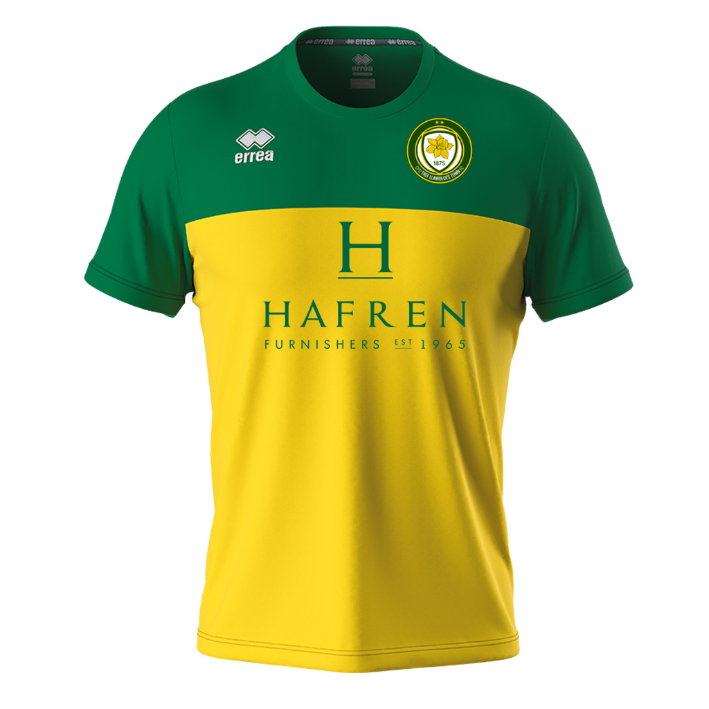 LTFC Adult Errea 1st Team Home Shirt Yellow/Green - My Team Shop