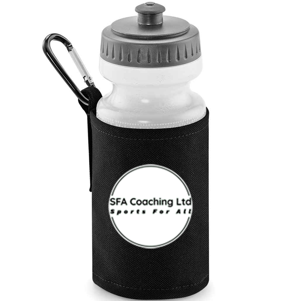 SFAC Quadra Water Bottle & Holder Black - My Team Shop
